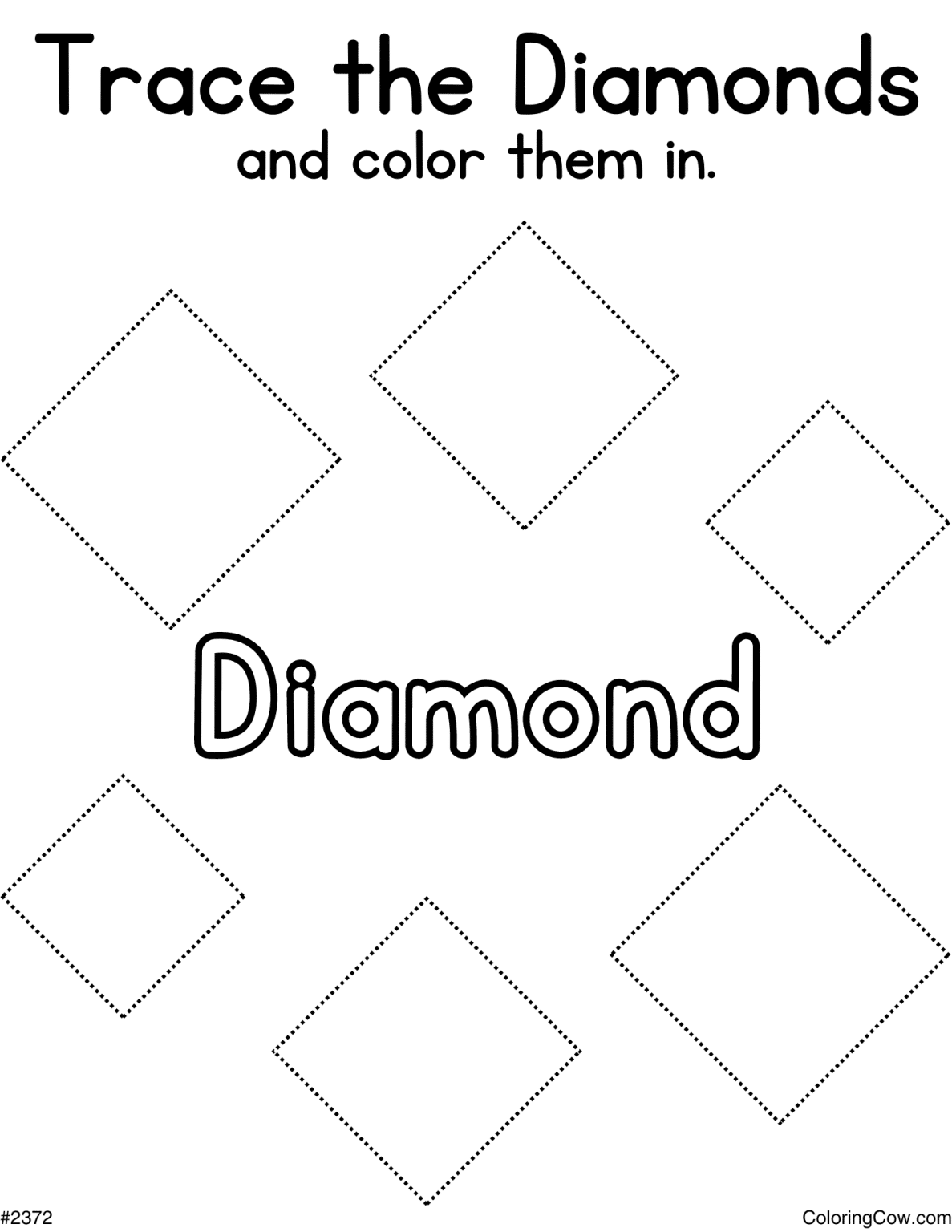 Easy Sun Coloring Page