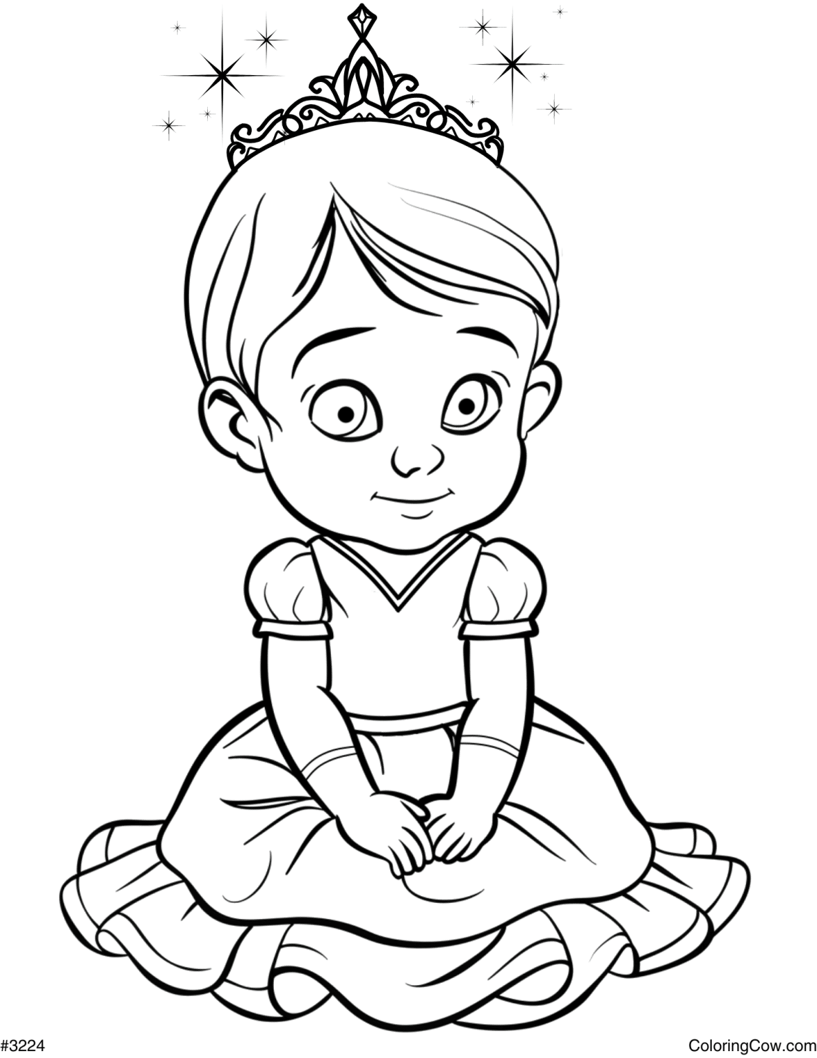 Superhero Cape Coloring Page