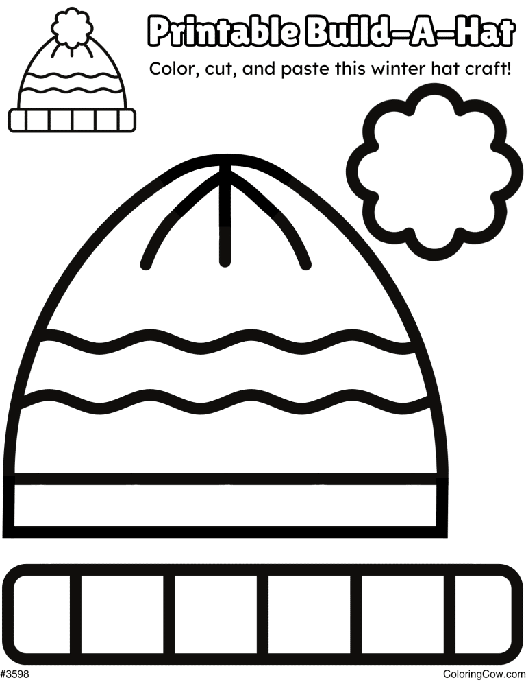 Winter Snowman Name Craft