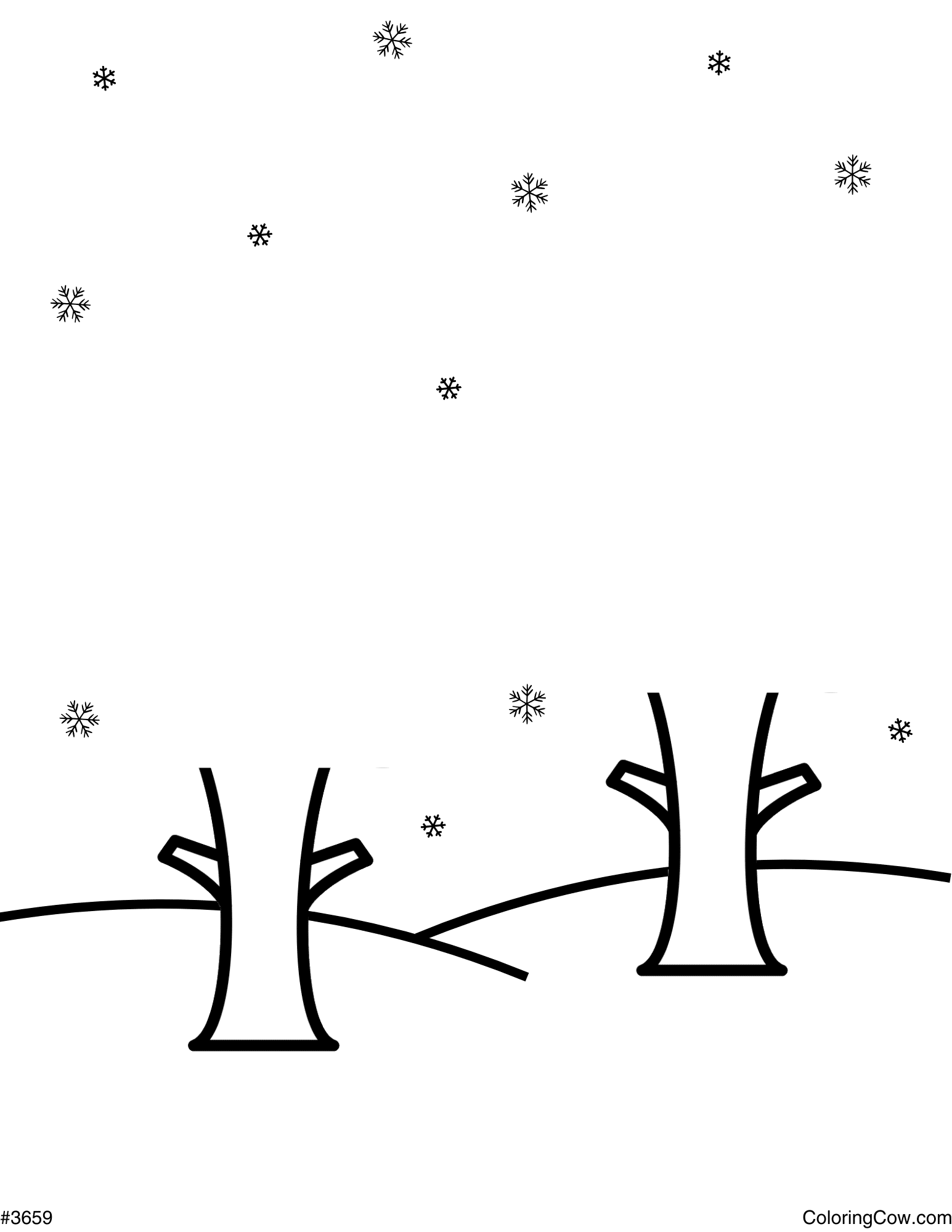 Winter Hat Coloring Page Winter Hat Coloring Page