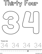 Dog Color By Number Coloring Page