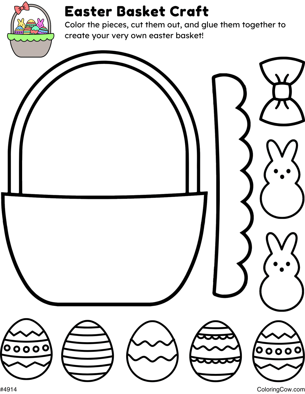 Easter Basket Craft