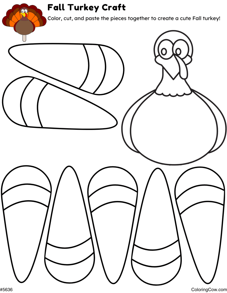 Fall Turkey Craft