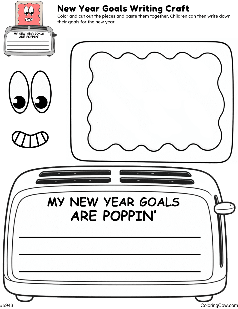 New Year Goals Writing Craft