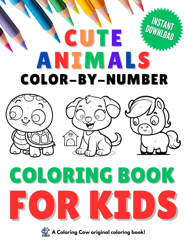 Numbers 1-10 Coloring Page